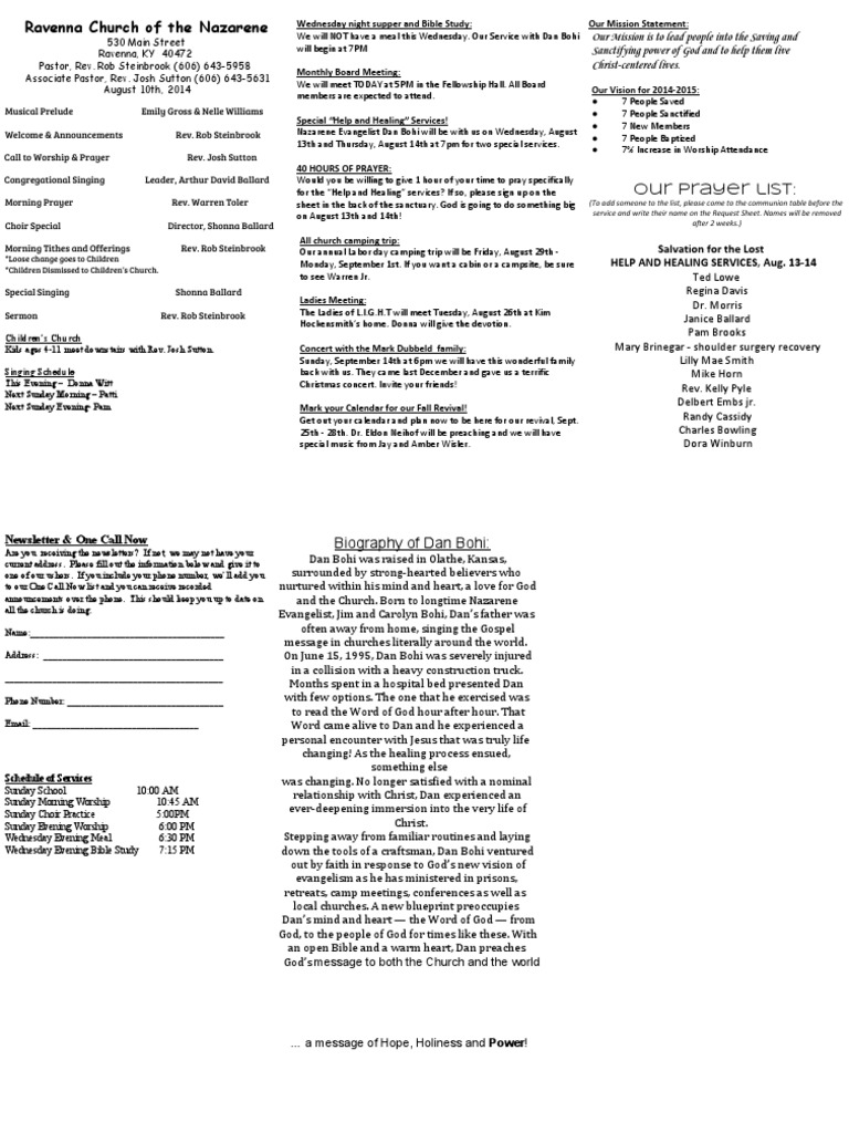 Rav Naz Bulletin | PDF | Monotheistic Religions | Jesus