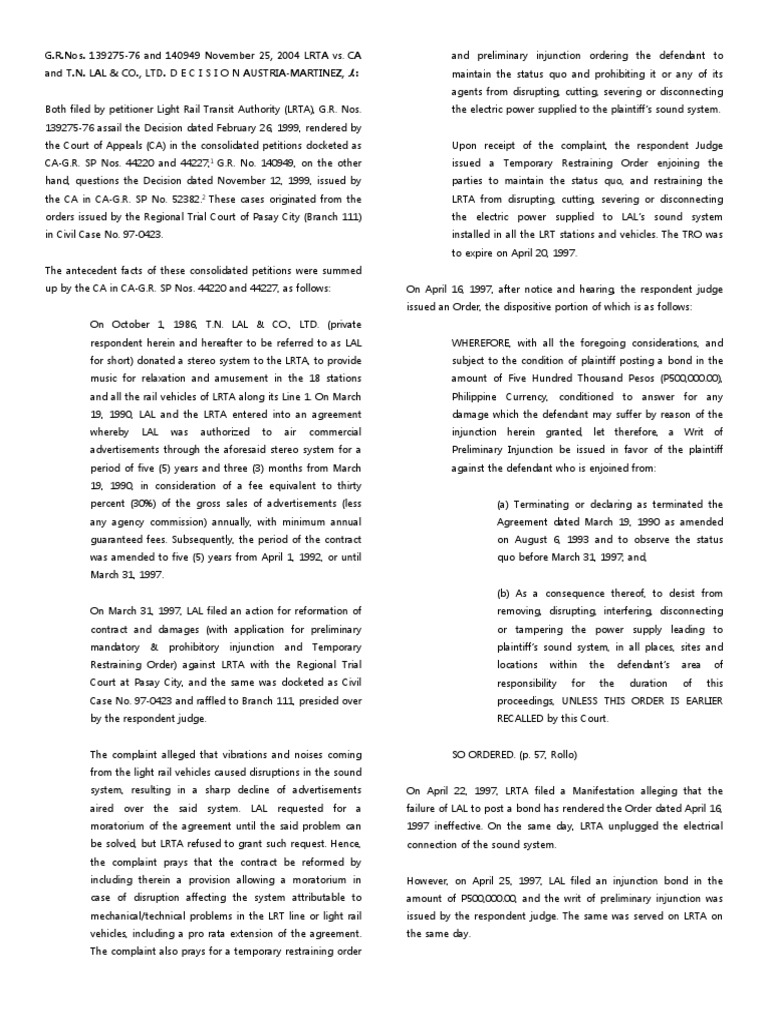 Injunction Cases | Download Free PDF | Certiorari | Lawsuit