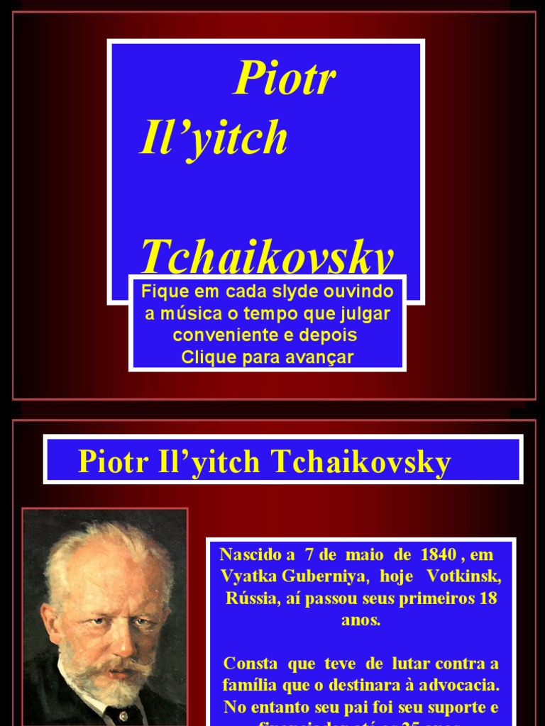 Tchaikovsky JH | PDF