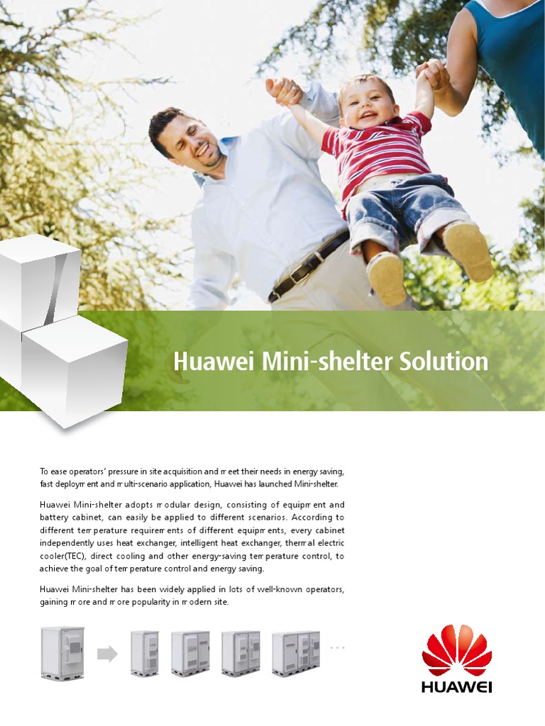 03 Huawei Mini Shelter Solution | PDF | Heat Exchanger | Energy ...