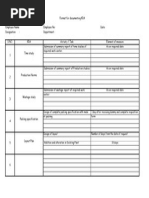 Maintenance Department KRA Evaluation | PDF | Performance Appraisal ...