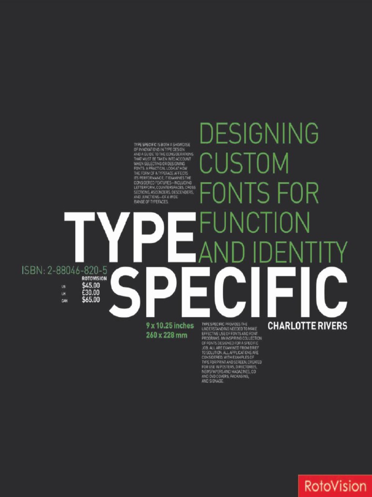 Type Specific - Designing Custom Fonts For Function and Identity by ...
