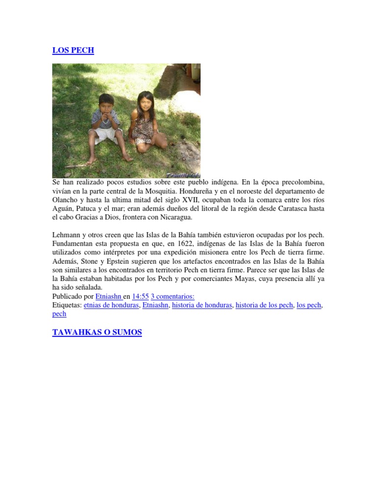 Los Pech | PDF | Personas | Cultura (general)