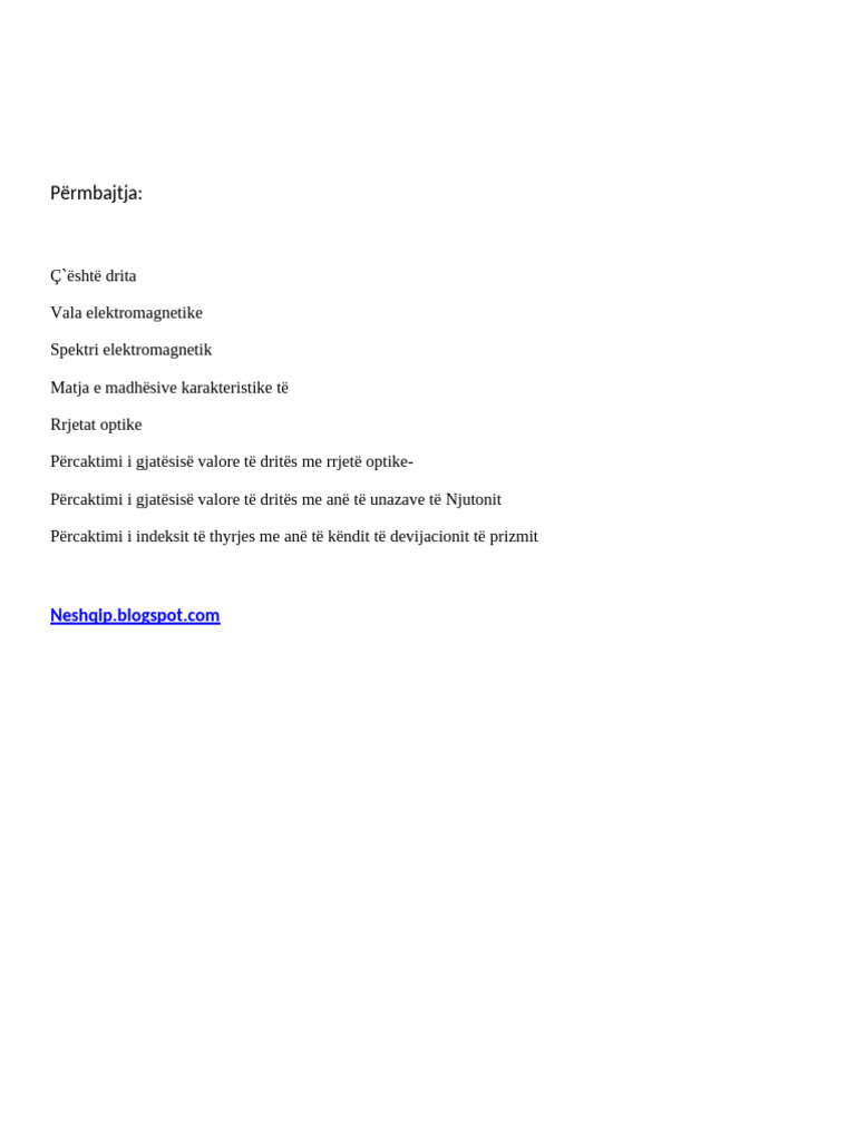 Matja e Madhësive Karakteristike Të Valëve | PDF