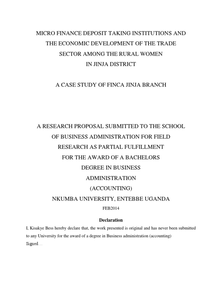The Role of Microfinance | PDF | Microfinance | Grameen Bank