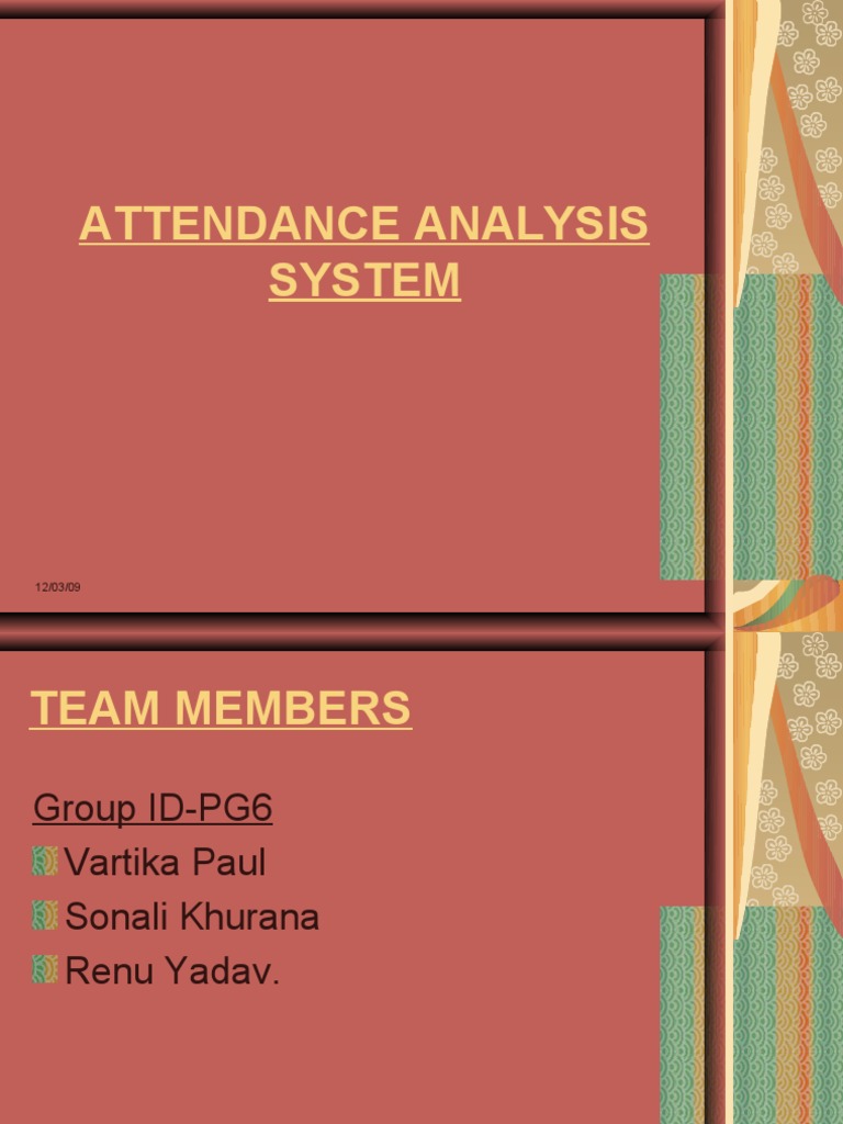 Attendance Analysis System | PDF | Menu | C Sharp (Programming Language)