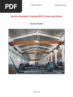 Operations & Maintenance Manual For Crane | PDF | Crane (Machine) | Bridge