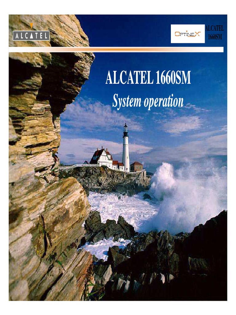 05 Alcatel 1660SM Operation | PDF | Computer Network | Network Protocols