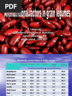 Bean Comparison Chart PDF | PDF
