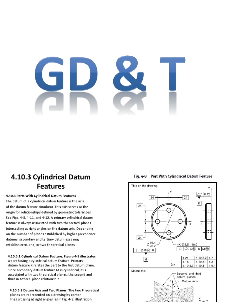 GD&T | PDF | Cartesian Coordinate System | Plane (Geometry)