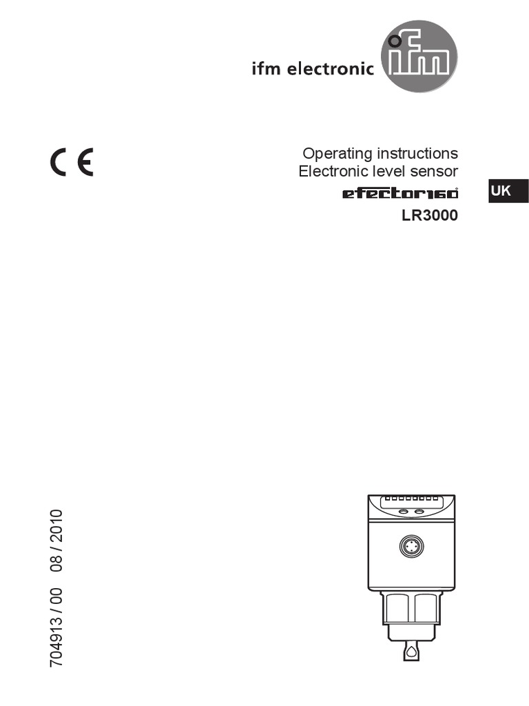 LR3000 Electronic Level Sensor | PDF