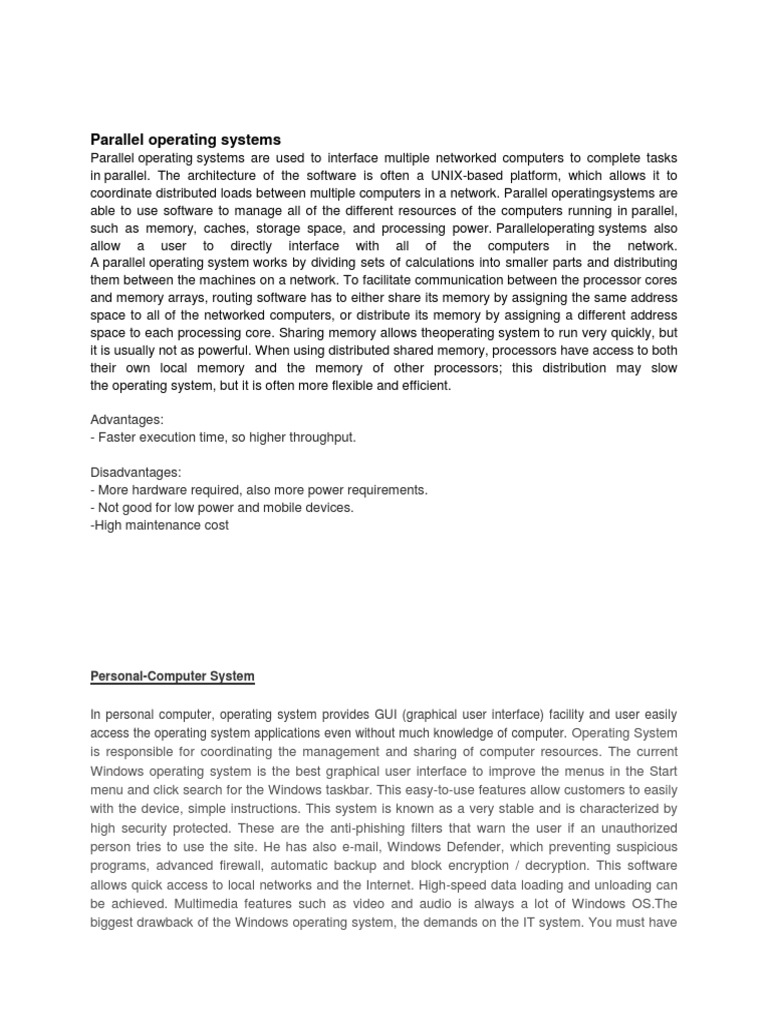 Simple Batch System | PDF | Operating System | Real Time Computing