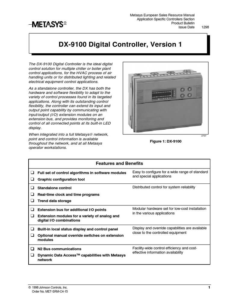 J Control - DX 9100 Digital Controller | PDF | Cable | Electrical Wiring