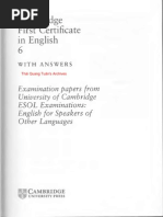 KEY-Successful 10 FCE Practice Tests | PDF