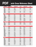 Baldwin Filter Cross Reference PDF | PDF