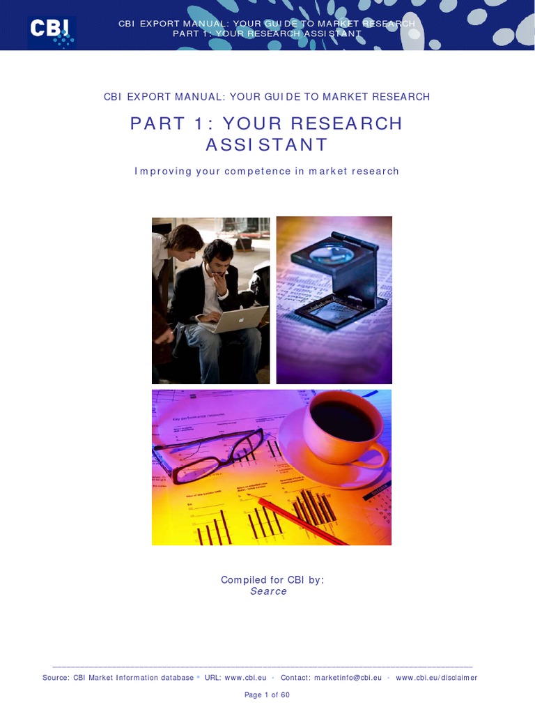 Cbi Export Manual: Your Guide To Market Research | PDF | Exports ...