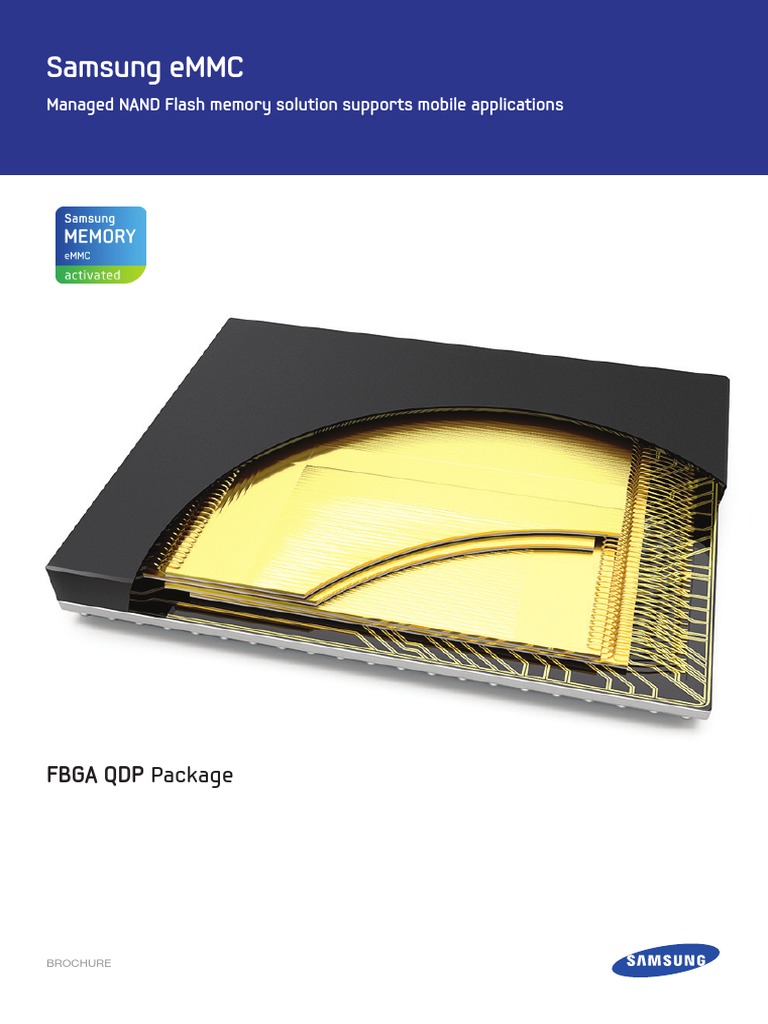 Samsung EMMC Brochure-0 | Download Free PDF | Flash Memory | Solid ...