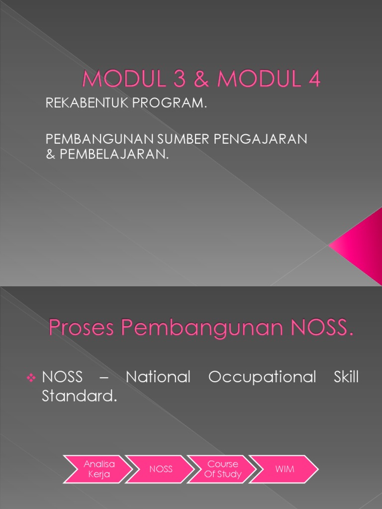 Modul 3 & Modul 4 | PDF