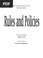 Company Rules and Regulations Sample For Employees in Private ...