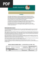 Drinking Water Testing Parameters | PDF