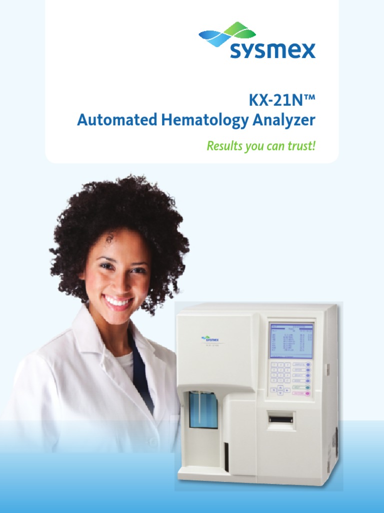 Sysmex KX 21 | PDF