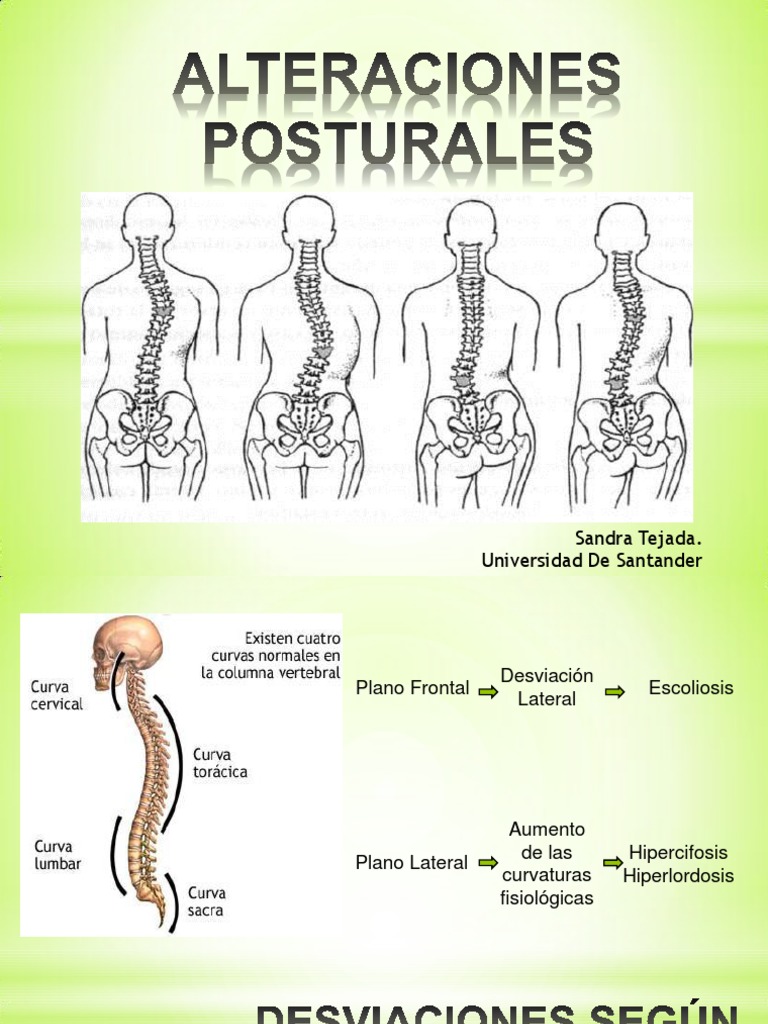 Alteraciones Posturales | PDF | Sistema musculoesquelético | Sistema ...
