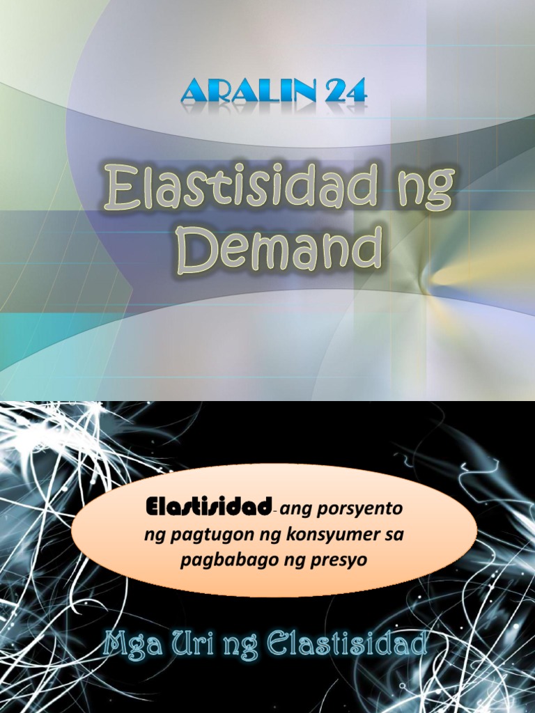 Elastisidad NG Demand | PDF