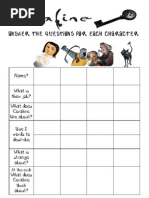 Gangsta Granny Comprehension Activity Sheets | PDF