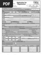 BIR Form 1902: Registration for Employees | PDF | Identity Document ...