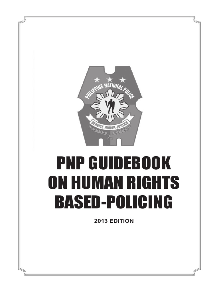 PNP GUIDEBOOK Humanrights Compendium | PDF | Human Rights | Police