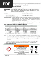 MSDS Semen Indocement | PDF
