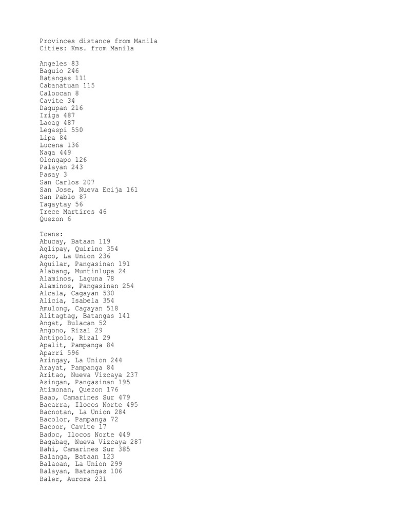 Kilometer Post | PDF