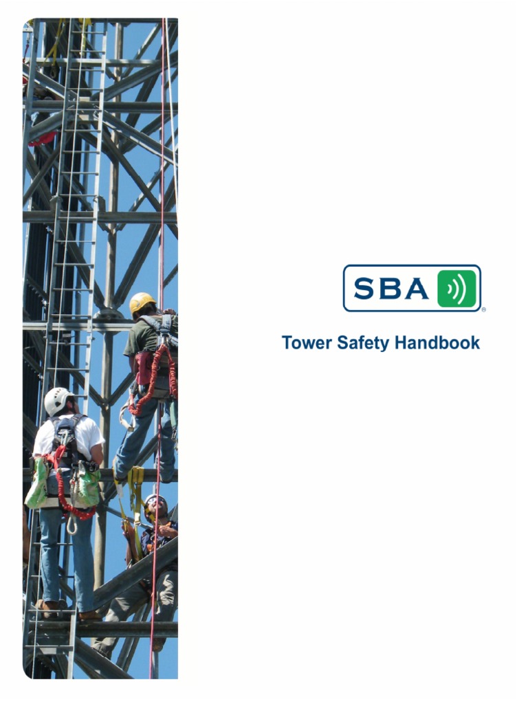 Tower Safety Handbook | PDF | Crane (Machine) | Elevator