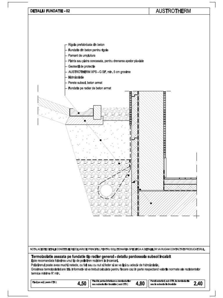 Austrotherm 39507 Austrotherm 9908 Austrotherm Termoizolatie Asezata Pe ...
