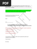 Letter To GP Right To Choose ADHD | PDF | Attention Deficit ...