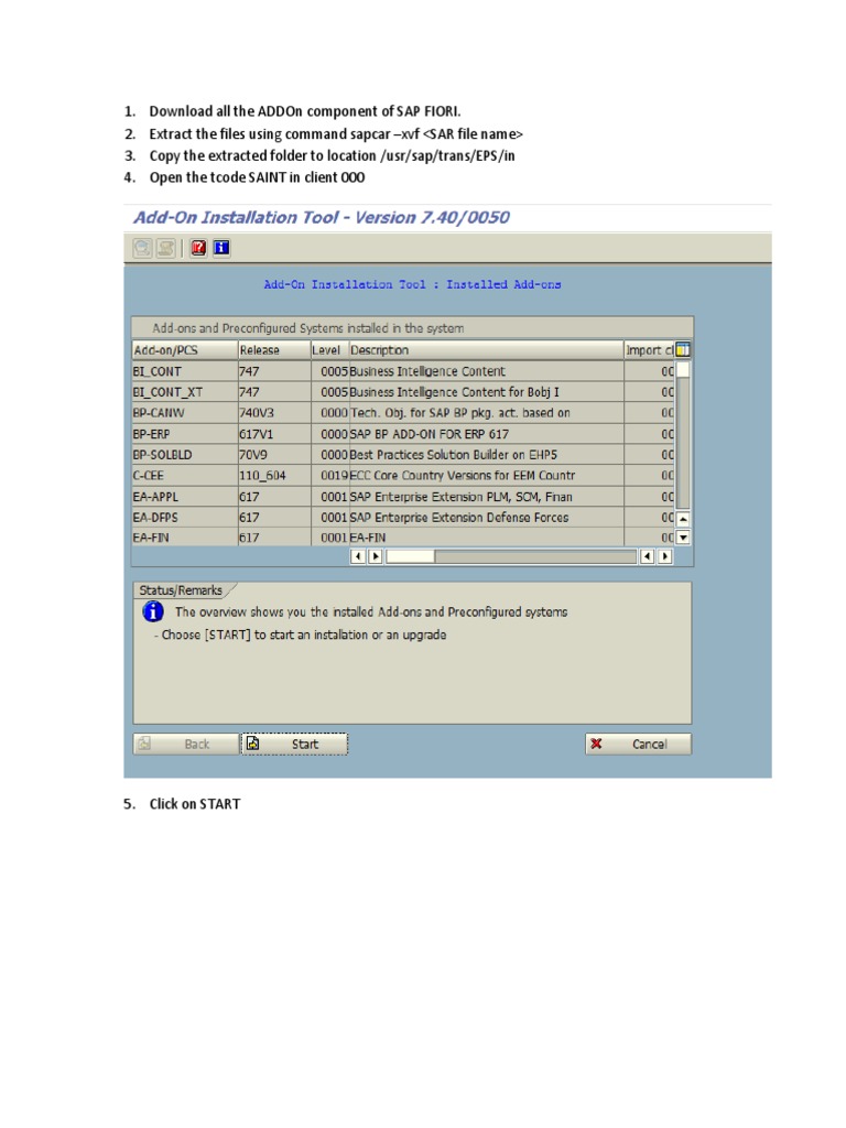 Sap Fiori Installation Pdf