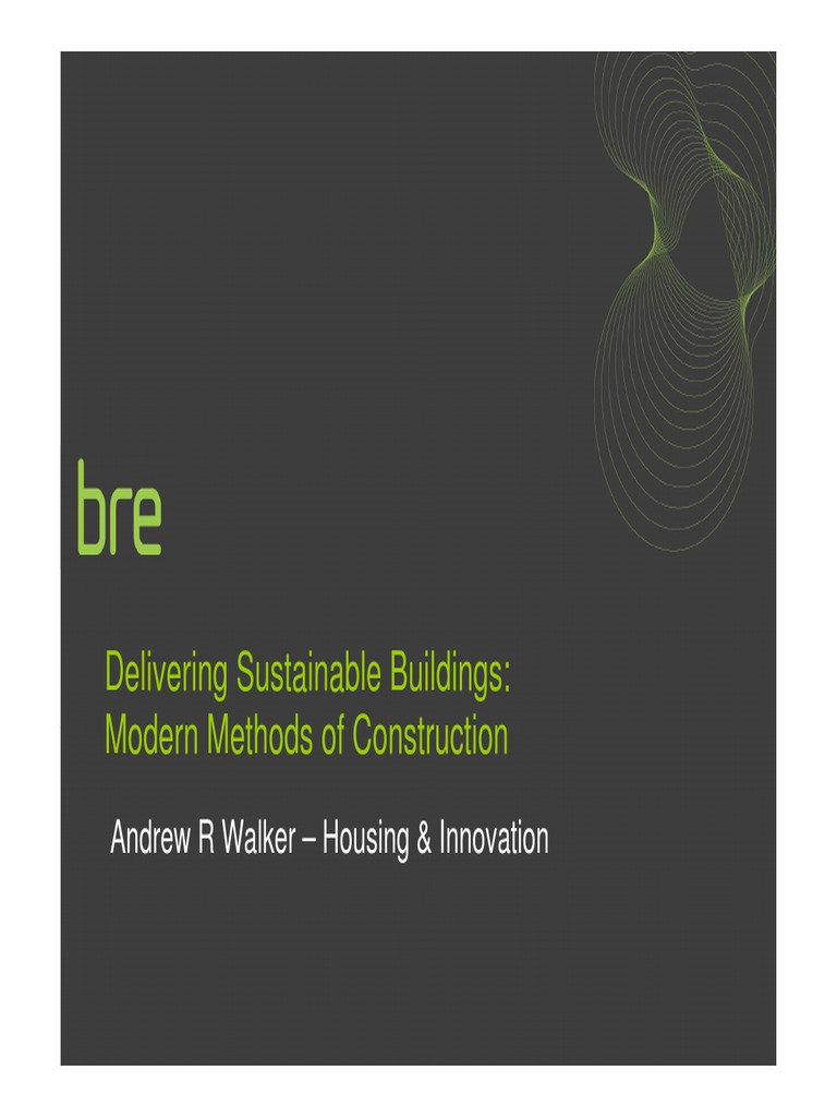 Delivering Sustainable Buildings | PDF | Green Building | Sustainability