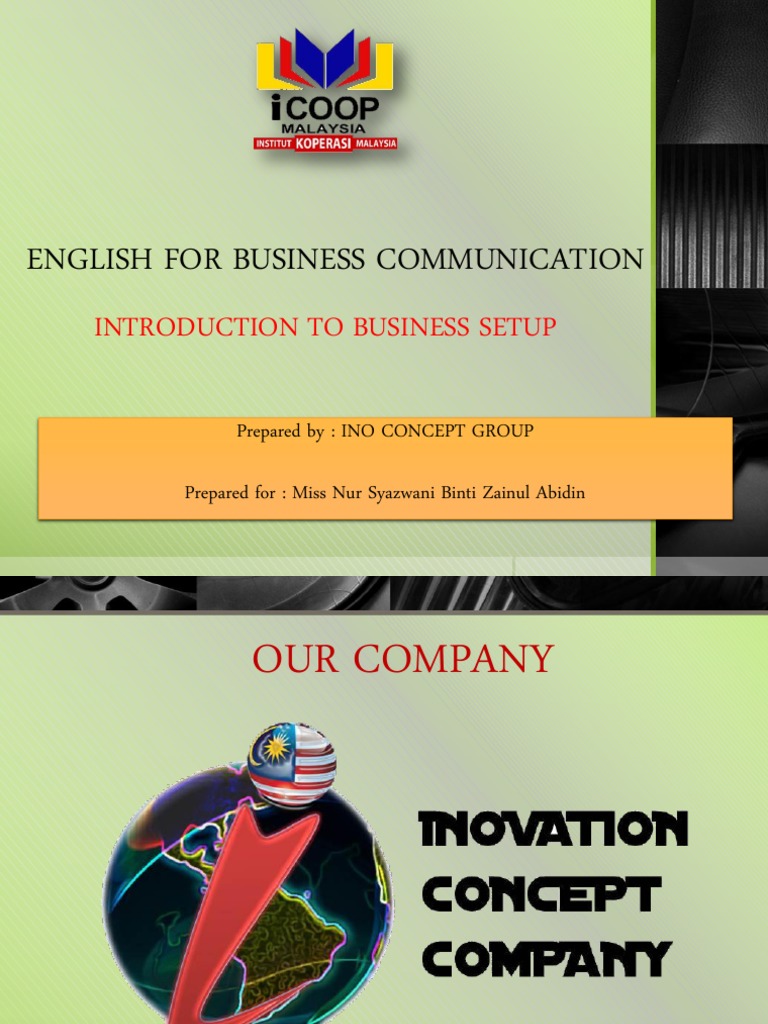English For Business Communication | PDF | Flashlight | Innovation