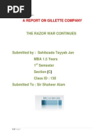 Gillette Razor Date Code Guide | PDF | Razor | Cutting Tools