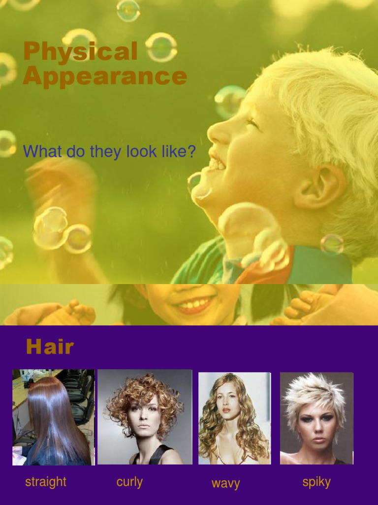 Physical Appearance Description Guide | PDF | General Fiction