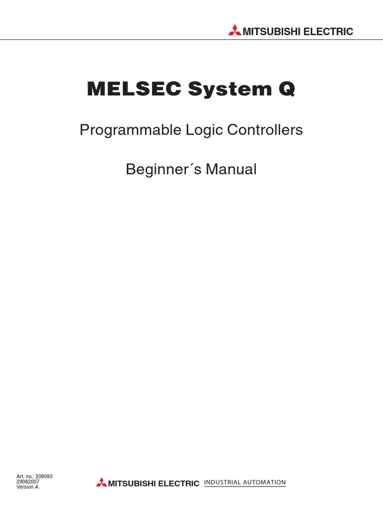 Mitsubishi PLC - Linha - Q - User - Manual PDF | PDF | Programmable ...