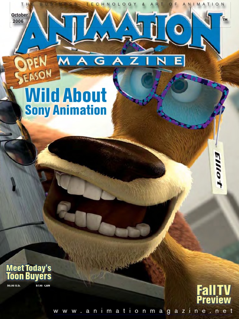 Animation Magazine ANIMATION MAGAZINE - October 2006 Issue 2006 | Leisure