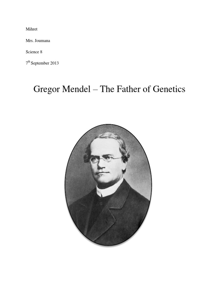 Gregor Mendel | Heredity | Earth & Life Sciences