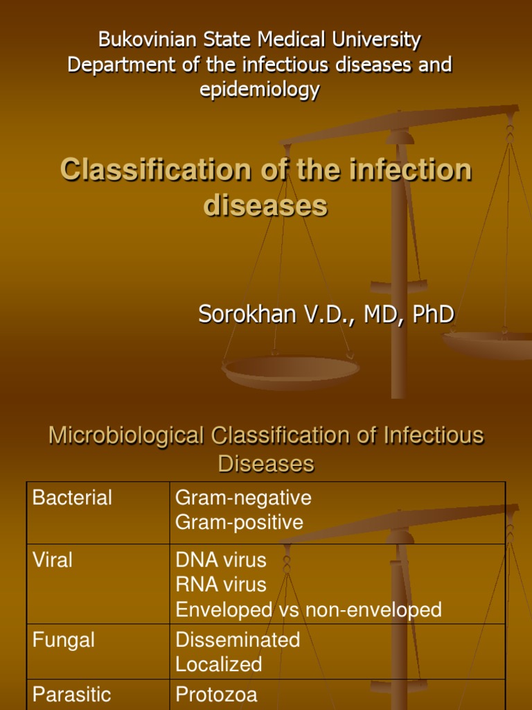 Classification of Infectious Disease | PDF | Virus | Protozoa