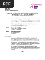 Breast Cancer Speech | PDF | Cancer | Wellness