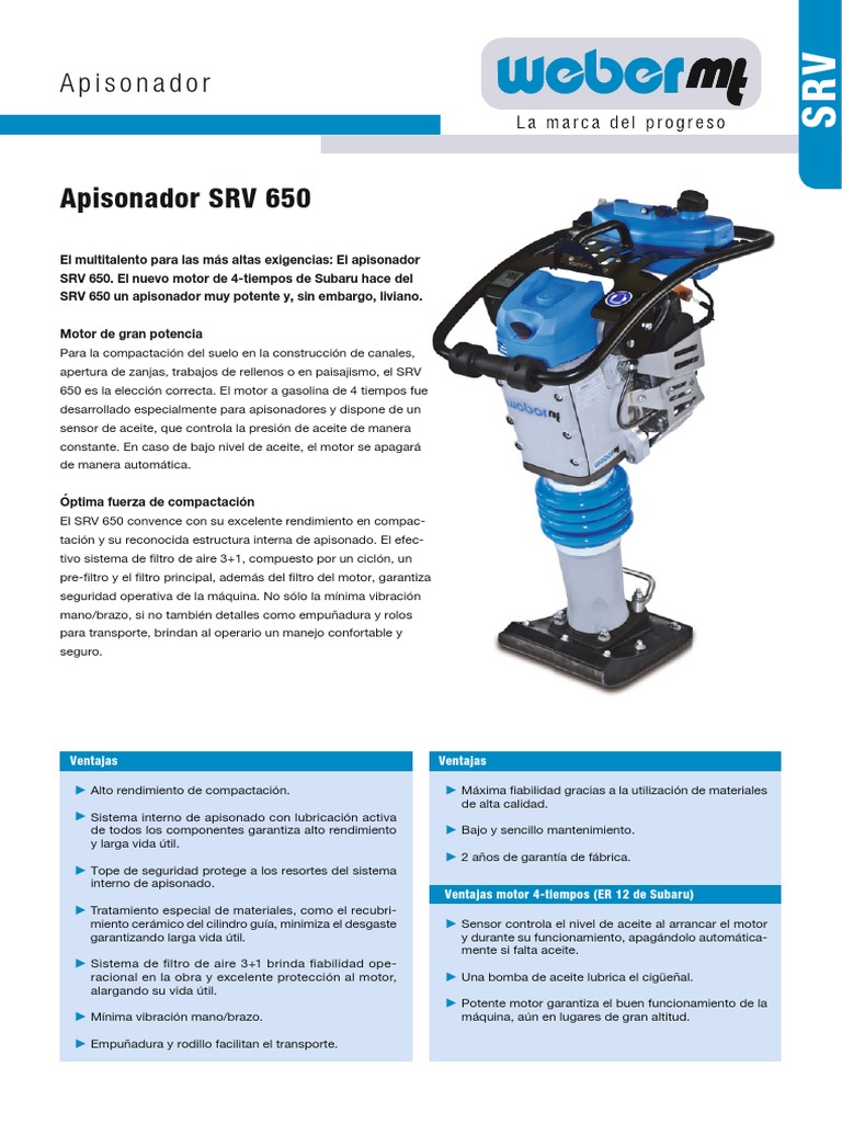 SRV-650 Es | PDF | Vehículos | Tecnología de vehículos