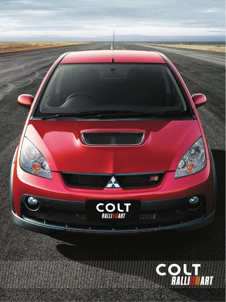 Colt Ralliart Brochure | PDF | Suspension (Vehicle) | Anti Lock Braking ...