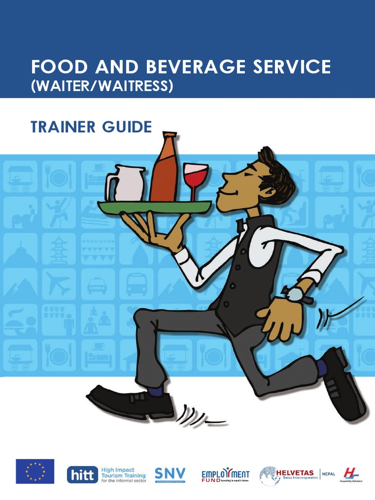 Waiter Trainer Guide English | PDF | Menu | Restaurants