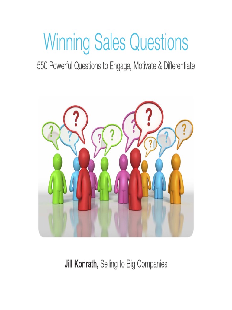Winning Sales Questions | PDF | Sales | Strategic Management