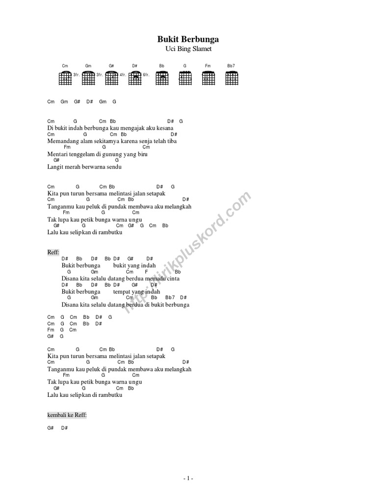Bukit Berbunga | PDF